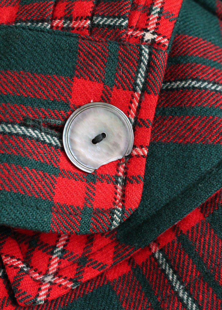 Vintage 1940s Pendleton Plaid 49er Jacket - Raleigh Vintage