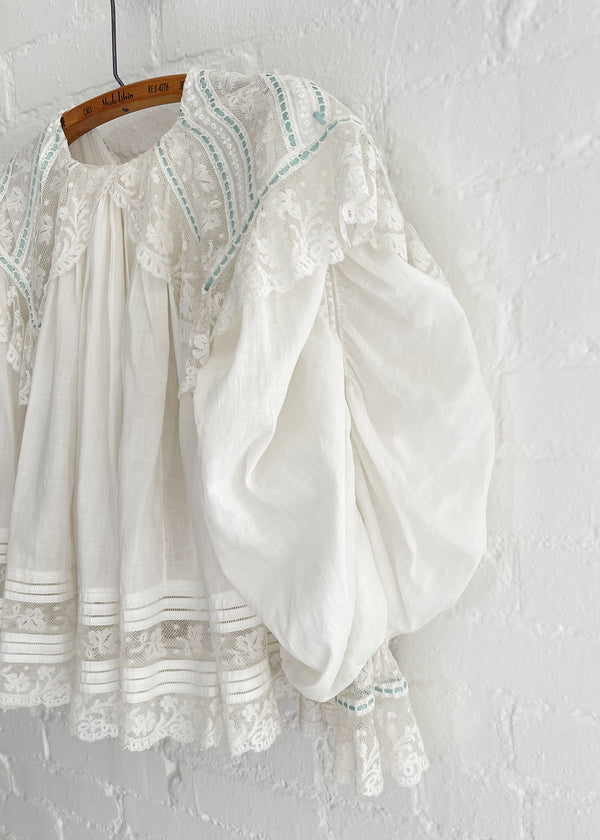 Edwardian Blouse with Full Sleeves - Raleigh Vintage