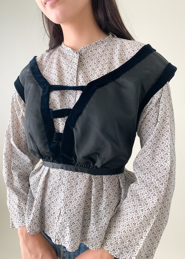 Antique Victorian Bodice Cover - Raleigh Vintage