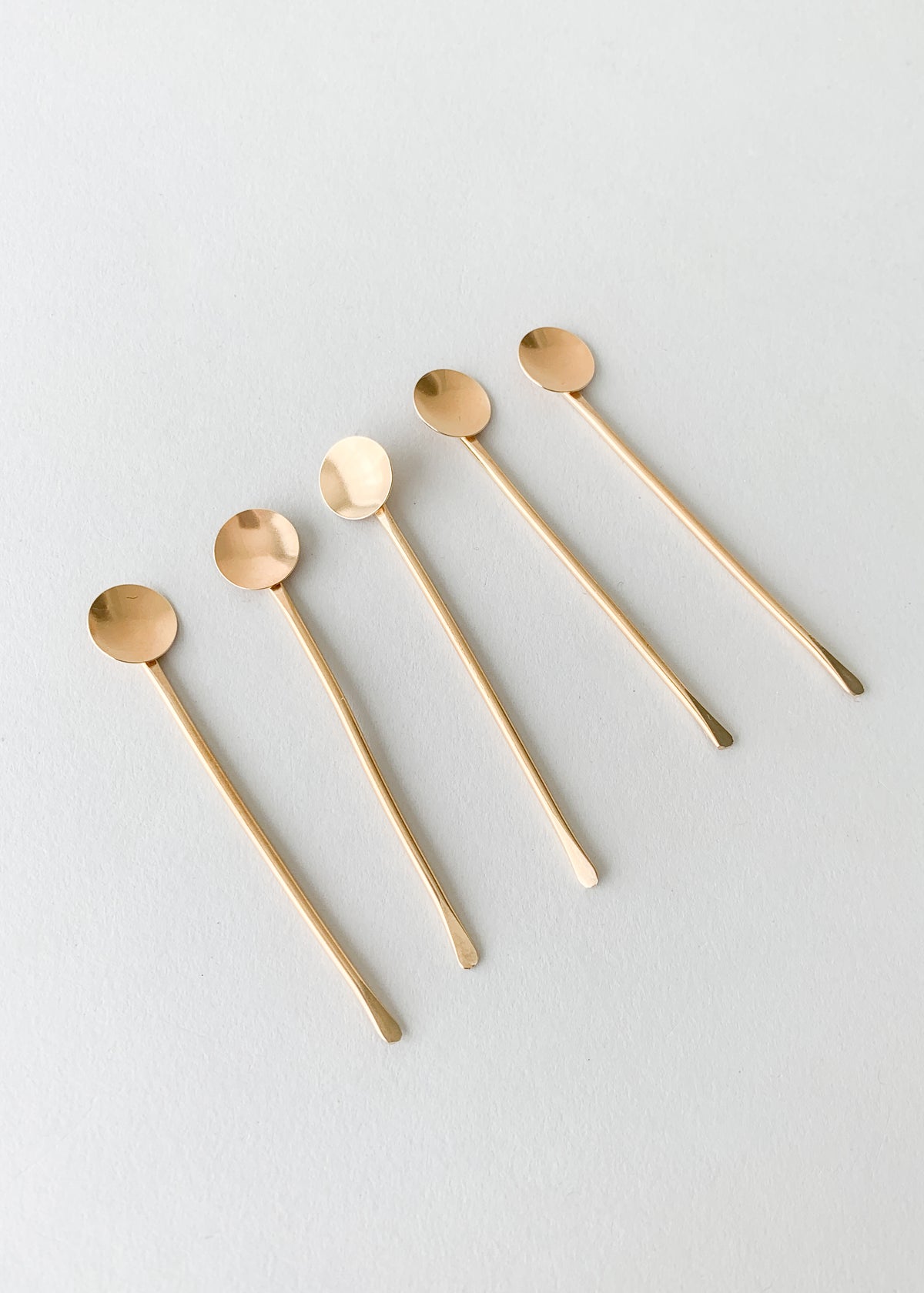 Handmade Brass Salt Spoon - Raleigh Vintage