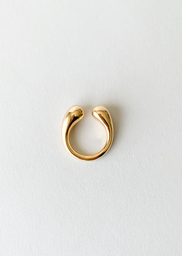 Gold Dash Ring - Raleigh Vintage