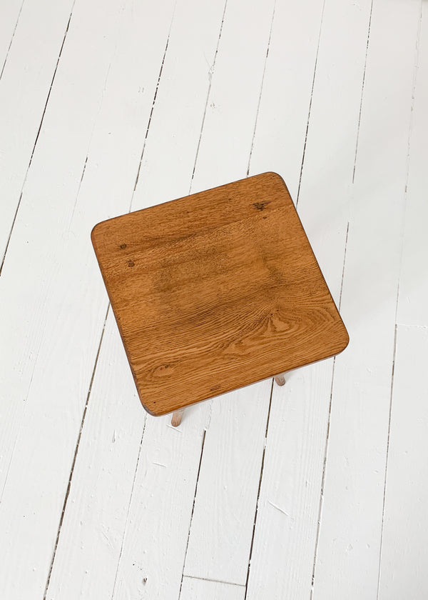 Antique Small Oak Table - Raleigh Vintage